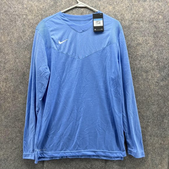 Nike | Shirts | Nike Shirt Men Medium Adult Valor Blue Team Player ...